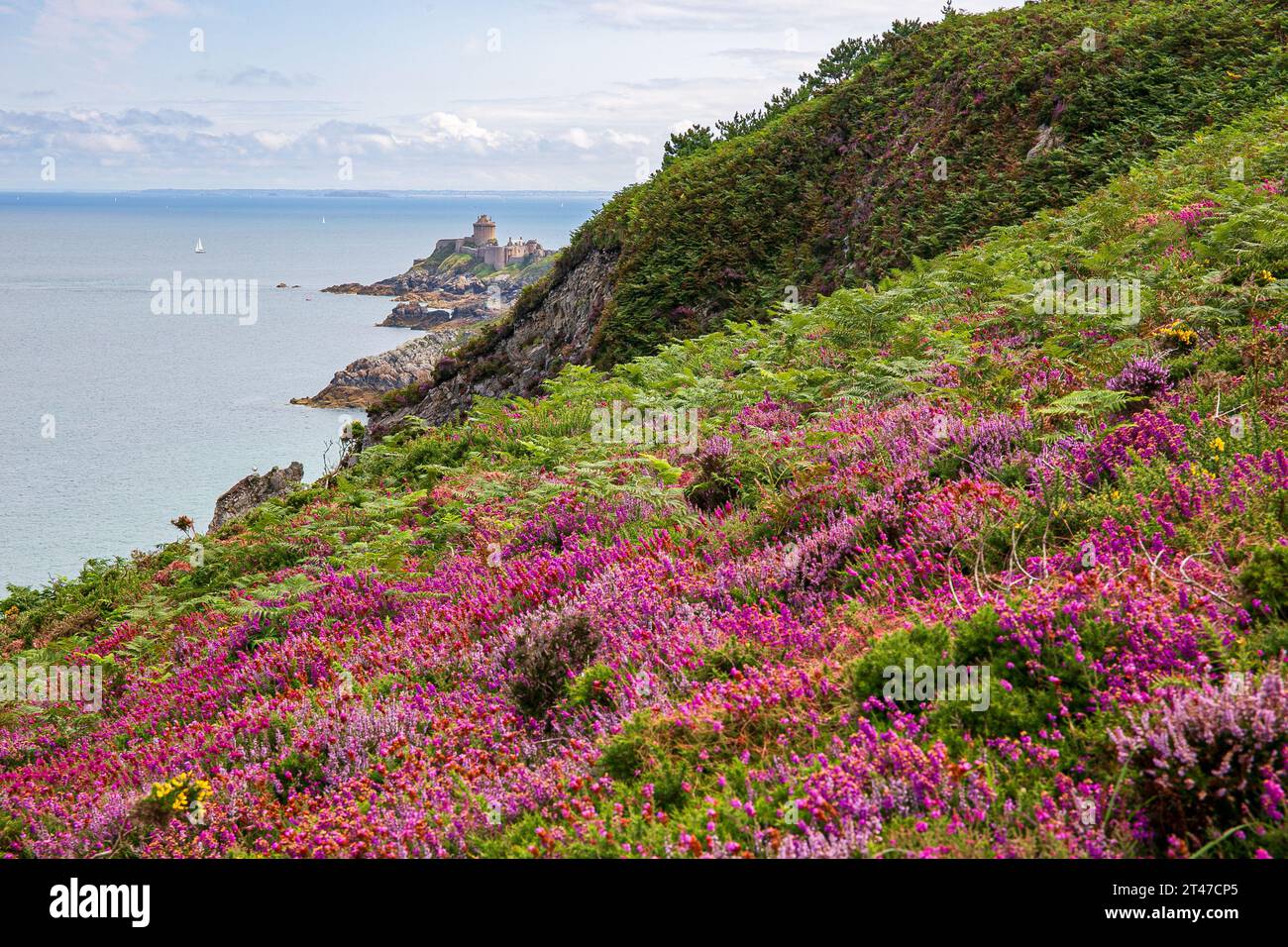 Fort la latte cap frehel in brittany hi-res stock photography and ...