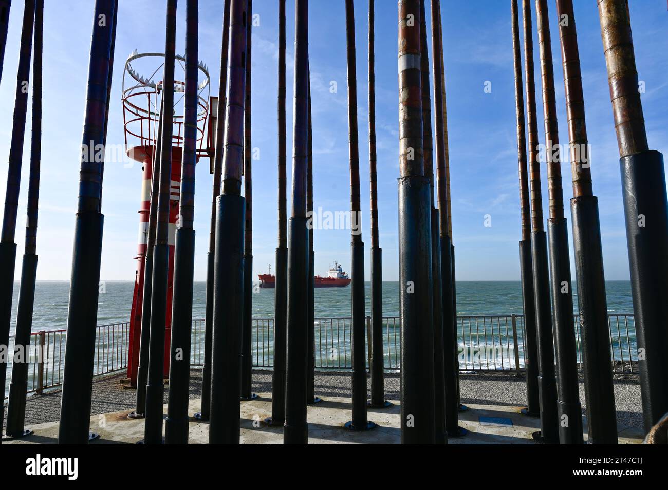 The World Wind Organ in Vlissingen is a sound sculptureconsisting of ...