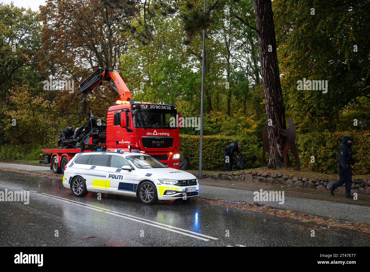 Two young people lost their lives in a traffic accident on Udbyhoejvej ...