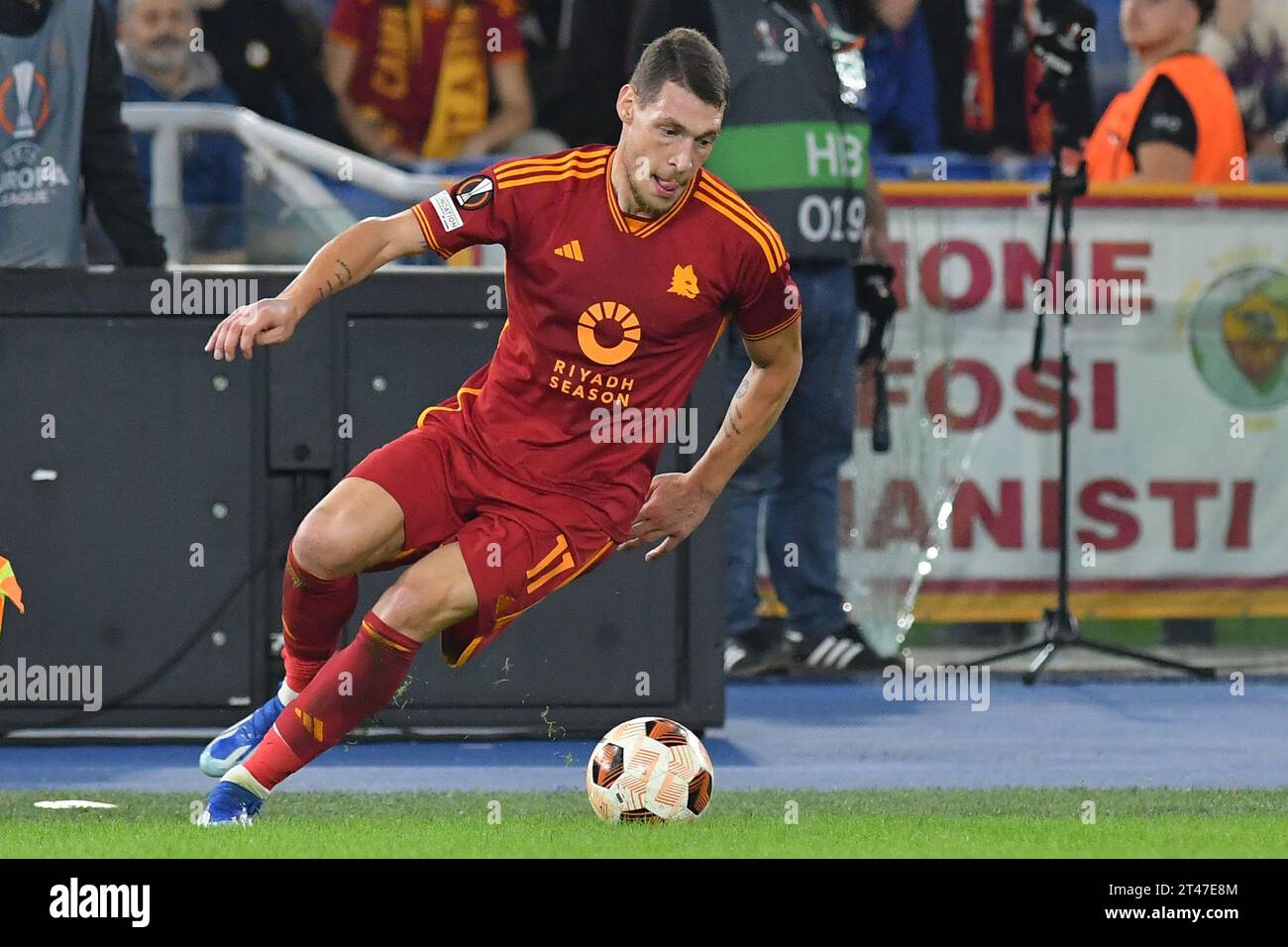 Andrea Belotti of AS Roma during the Uefa Europa League match AS Roma v ...