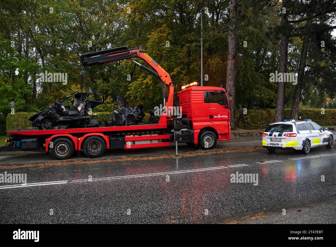 Two young people lost their lives in a traffic accident on Udbyhoejvej ...