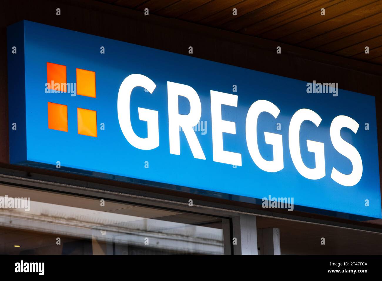 Greggs logo hi-res stock photography and images - Alamy