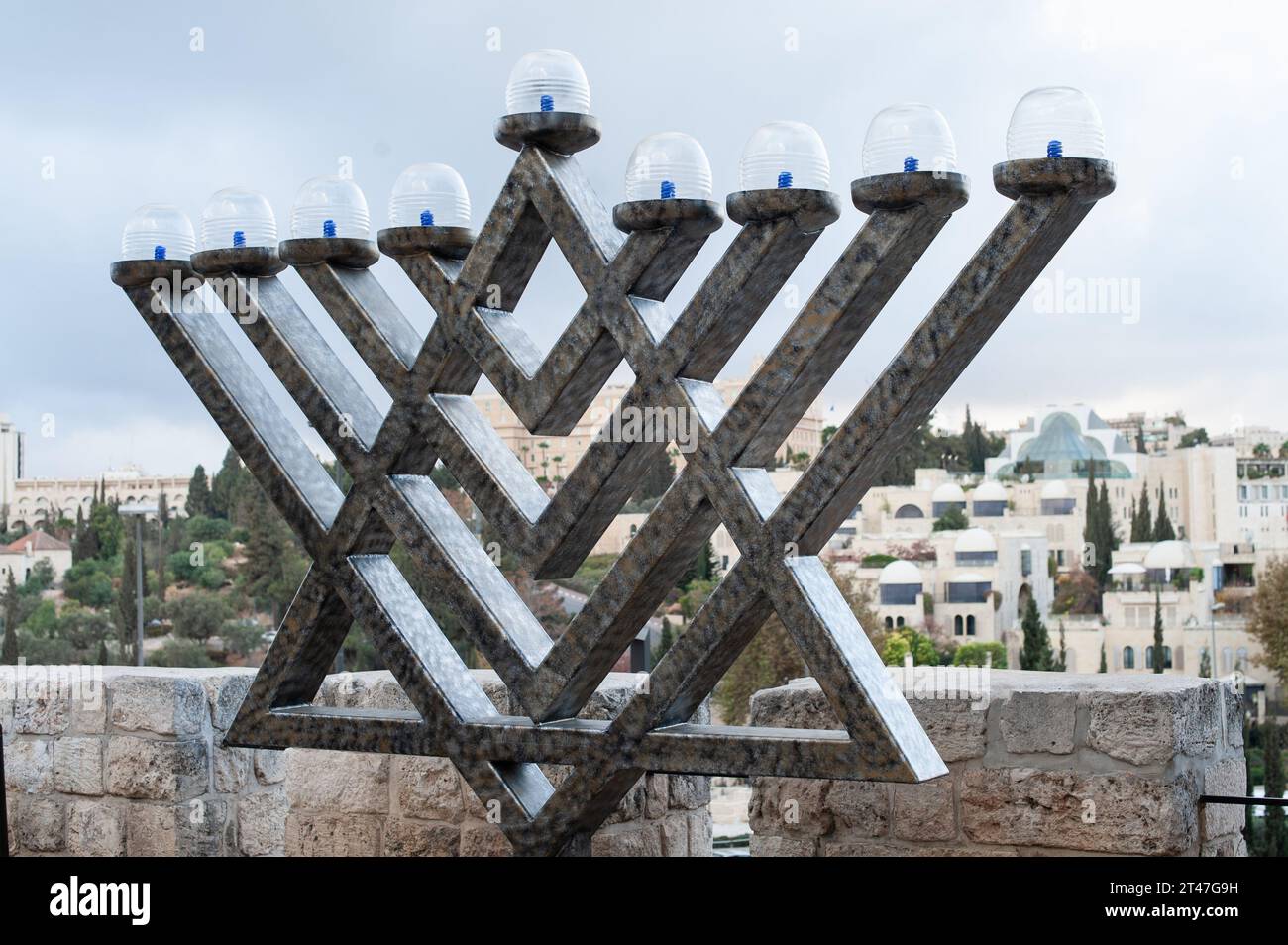 Menorah daytime hi-res stock photography and images - Alamy