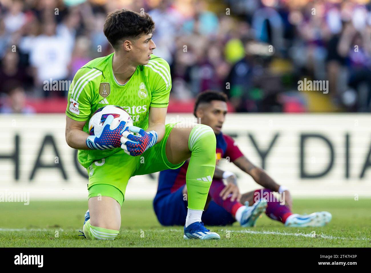 Barcelona, Spain. 28th Oct, 2023. BARCELONA, SPAIN - OCTOBER 28: Kepa ...