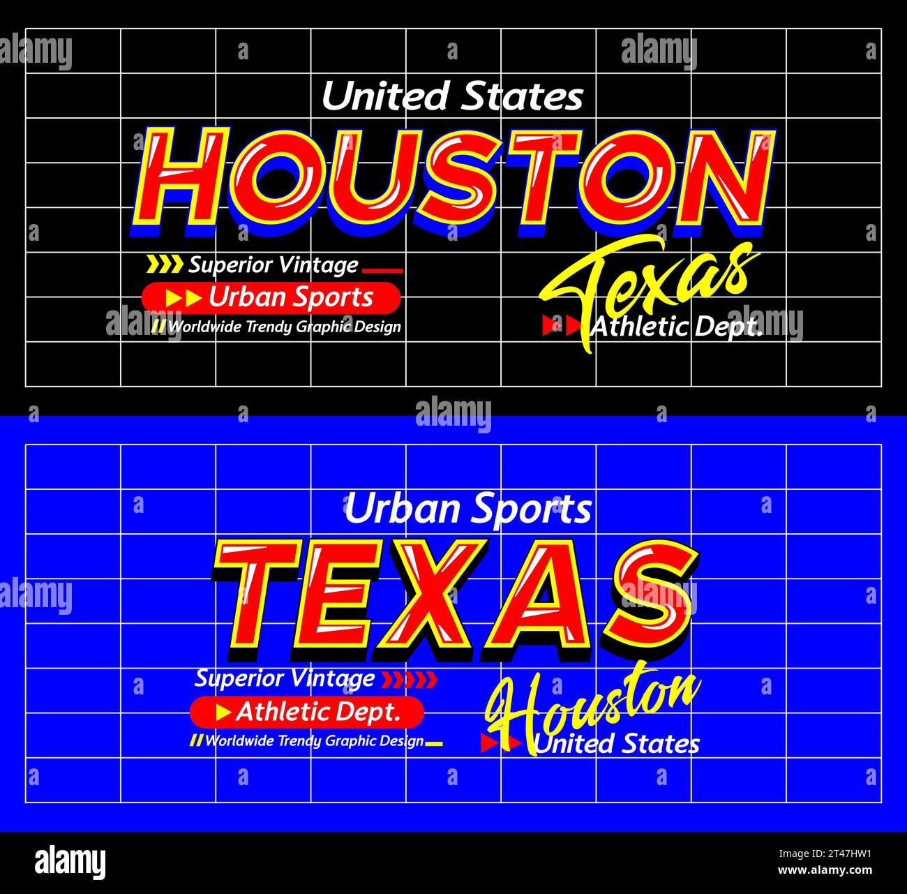 Houston Texas urban modern sports typeface superior vintage, typography ...