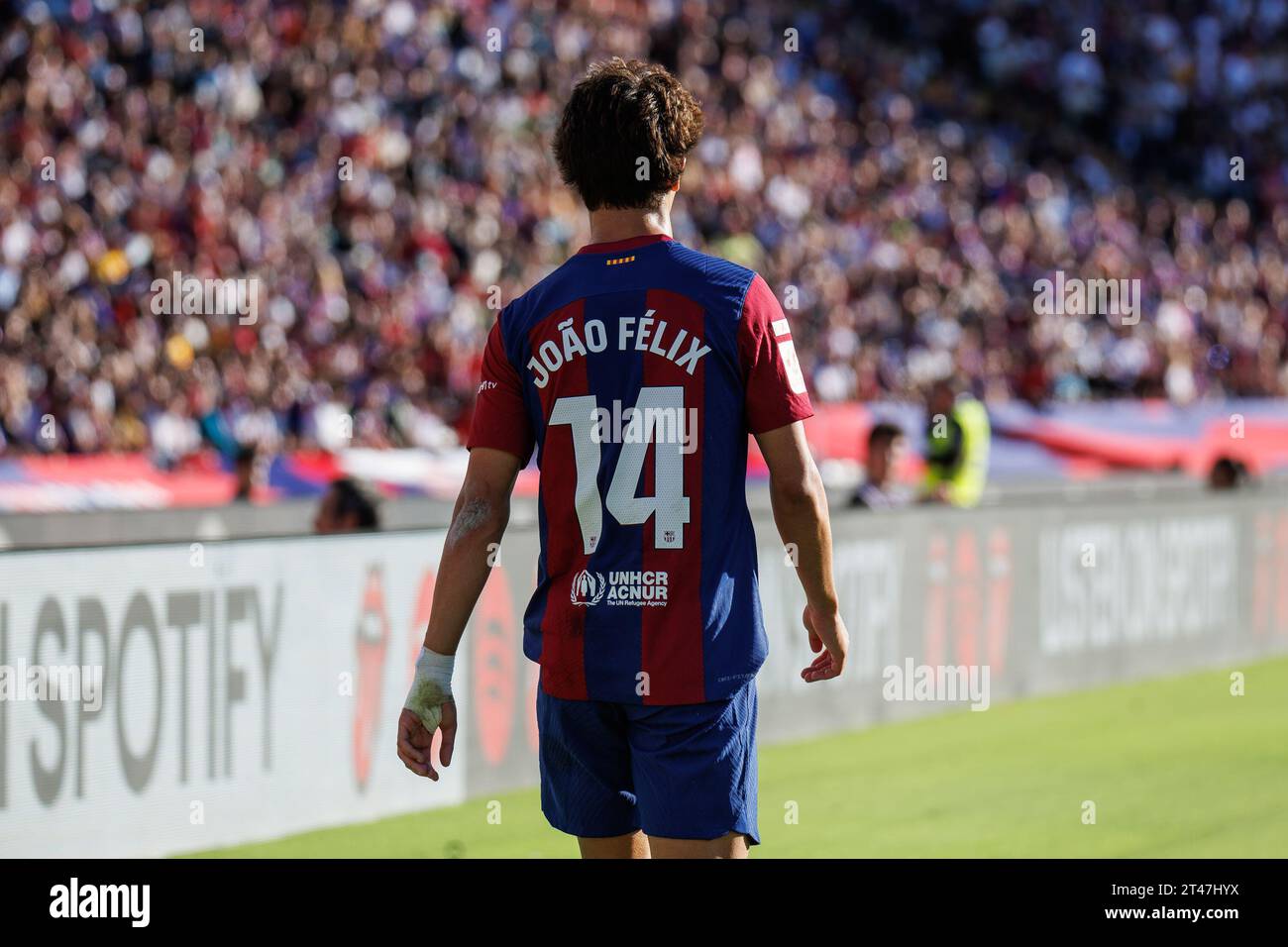 Barcelona, Spain. 28th Oct, 2023. Joao Felix in action during the ...