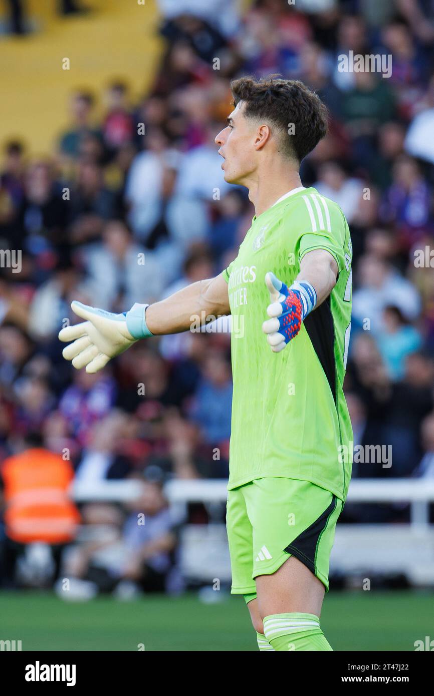 Barcelona, Spain. 28th Oct, 2023. Kepa in action during the LaLiga EA ...