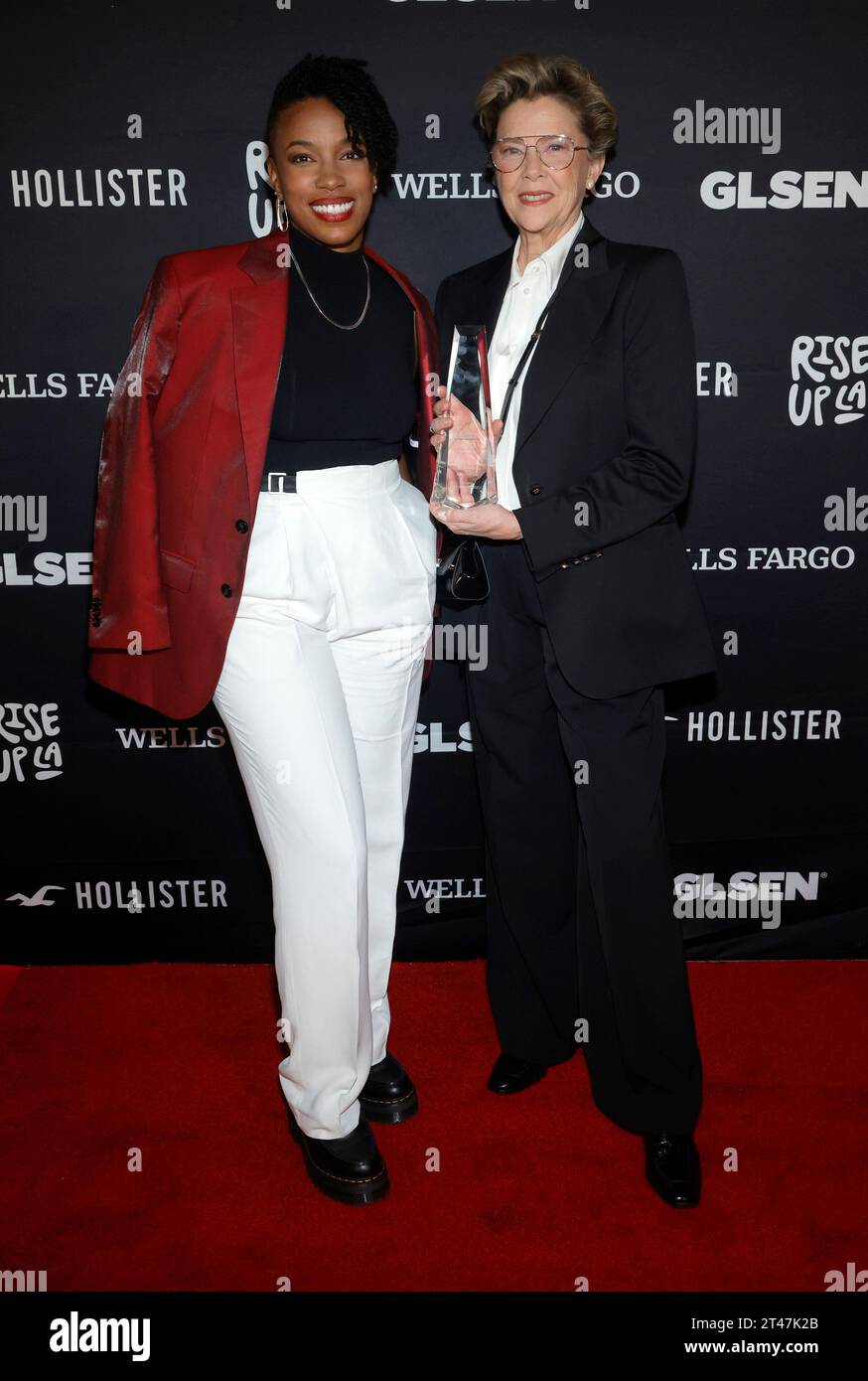 Los Angeles, Ca. 28th Oct, 2023. Melanie Willingham-Jaggers, Annette ...