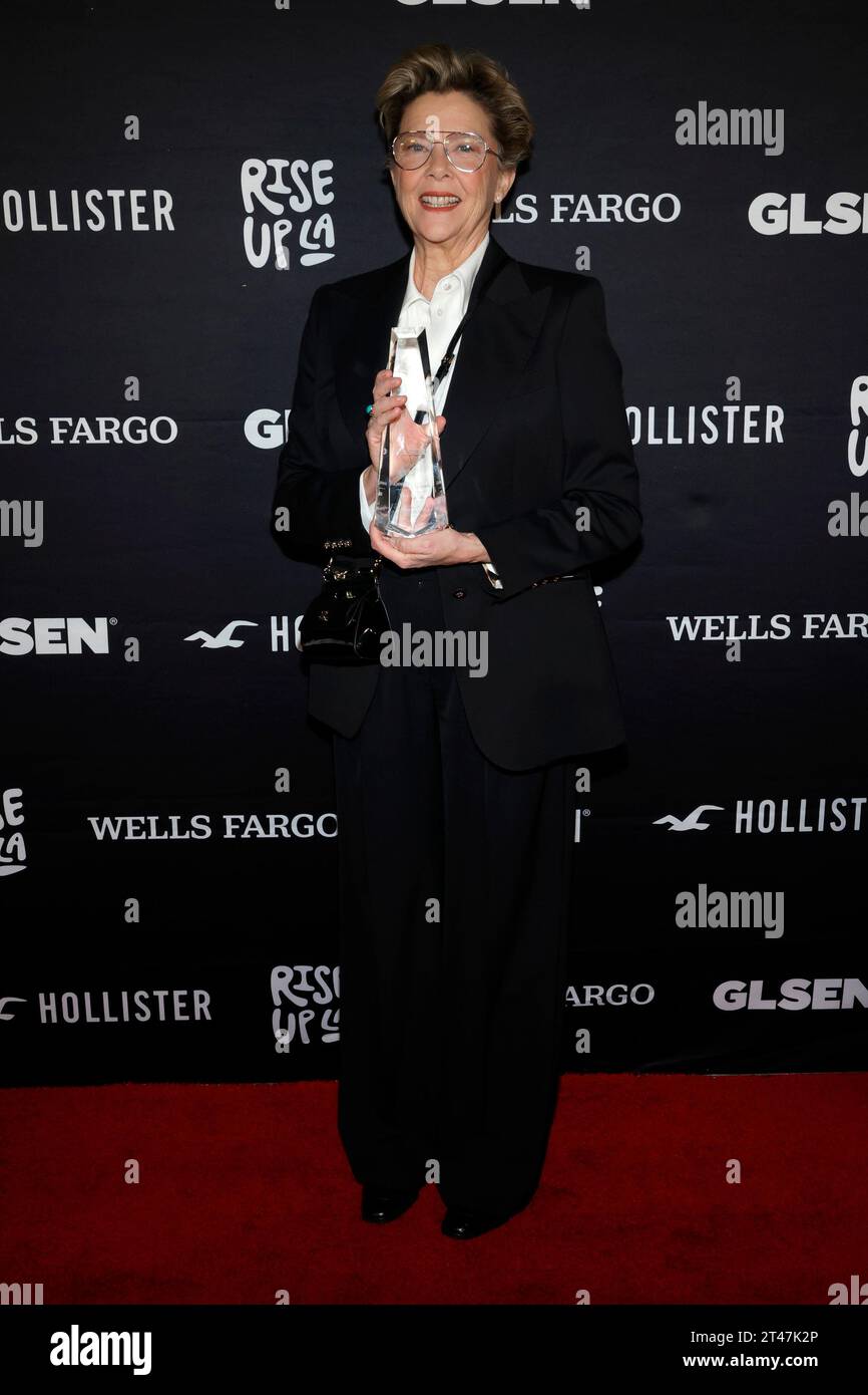 Los Angeles, Ca. 28th Oct, 2023. Annette Bening at the GLSEN's Rise Up ...