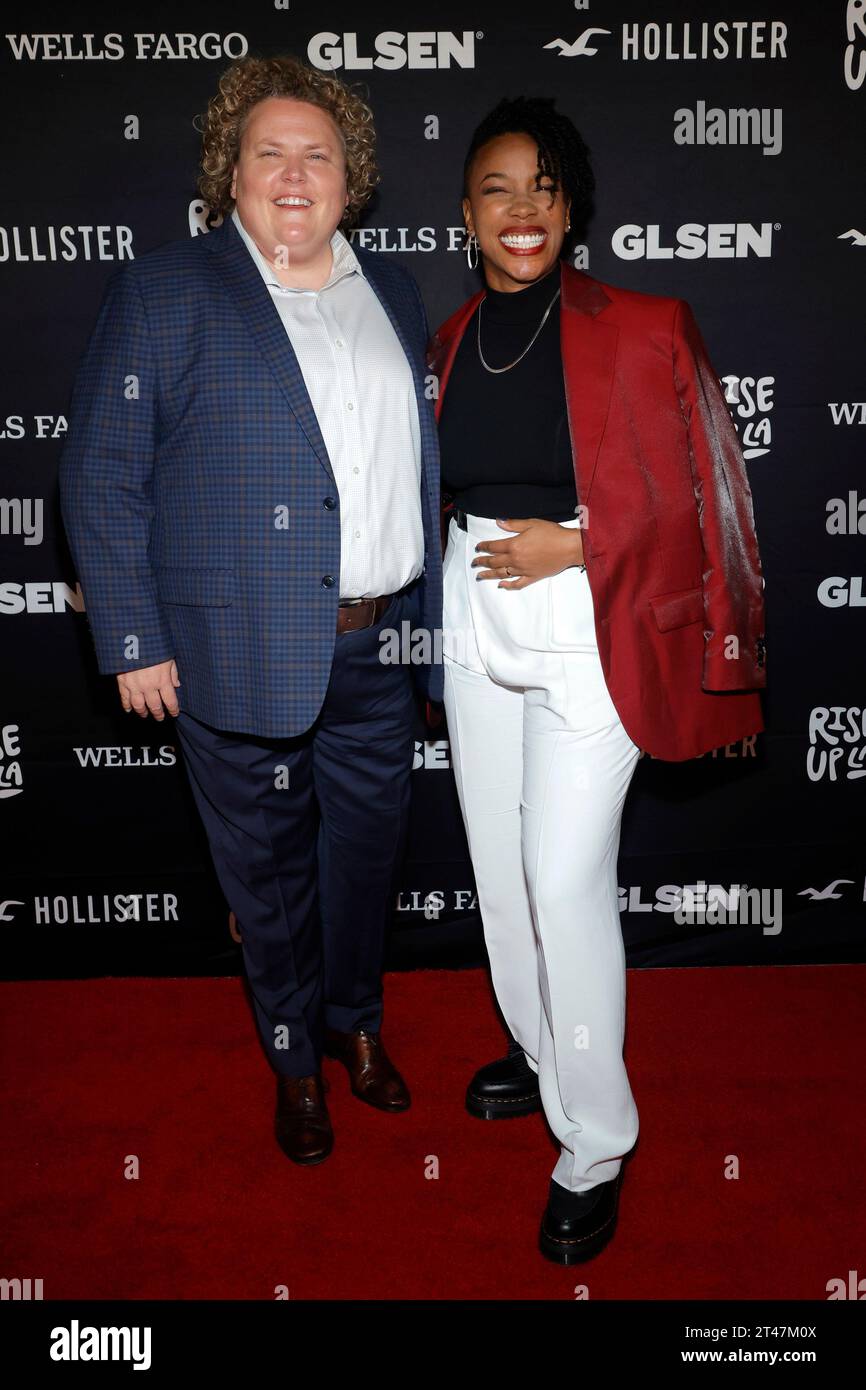 Los Angeles, Ca. 28th Oct, 2023. Fortune Feimster, Melanie Willingham ...