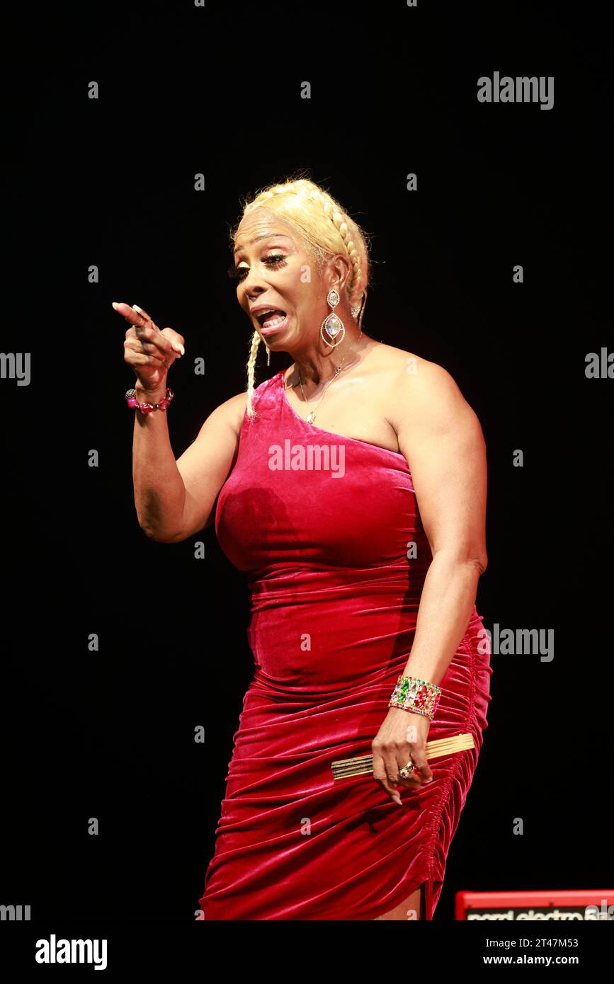 American singer Toni Green. Daughter of a jazz singer and trumpeter ...