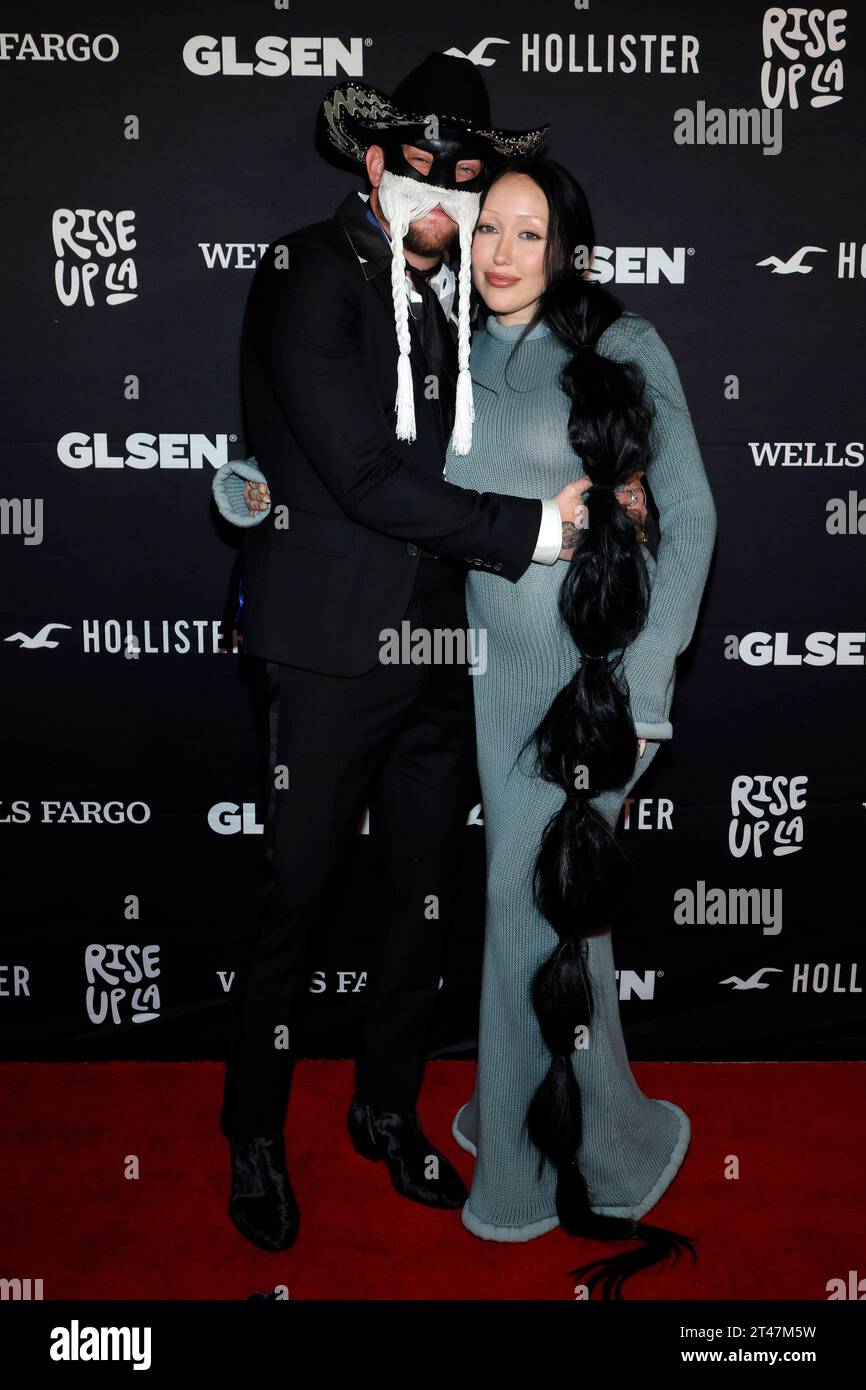 Los Angeles, Ca. 28th Oct, 2023. Orville Peck, Noah Cyrus at the GLSEN ...