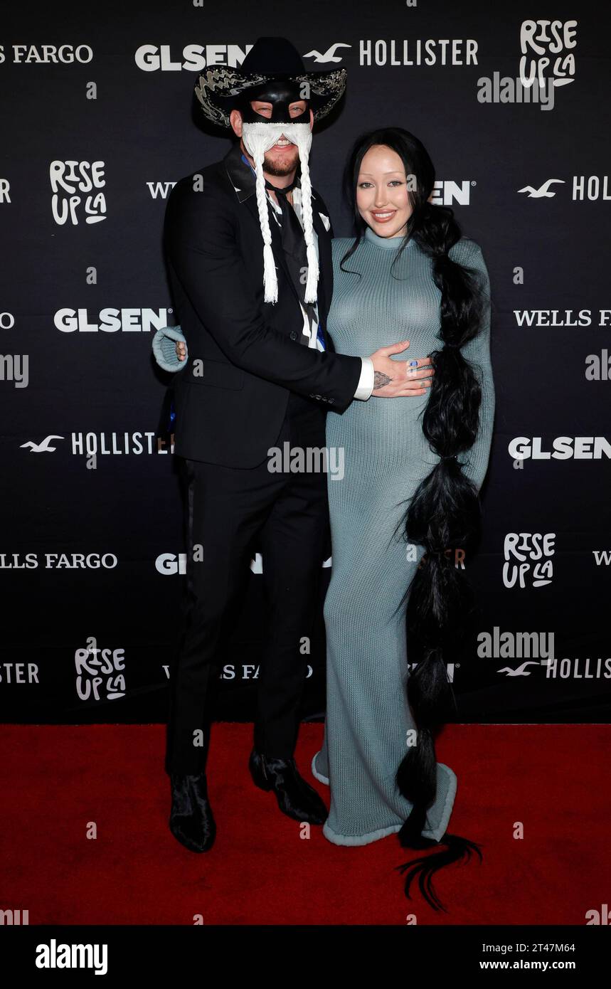 Los Angeles, Ca. 28th Oct, 2023. Orville Peck, Noah Cyrus at the GLSEN ...