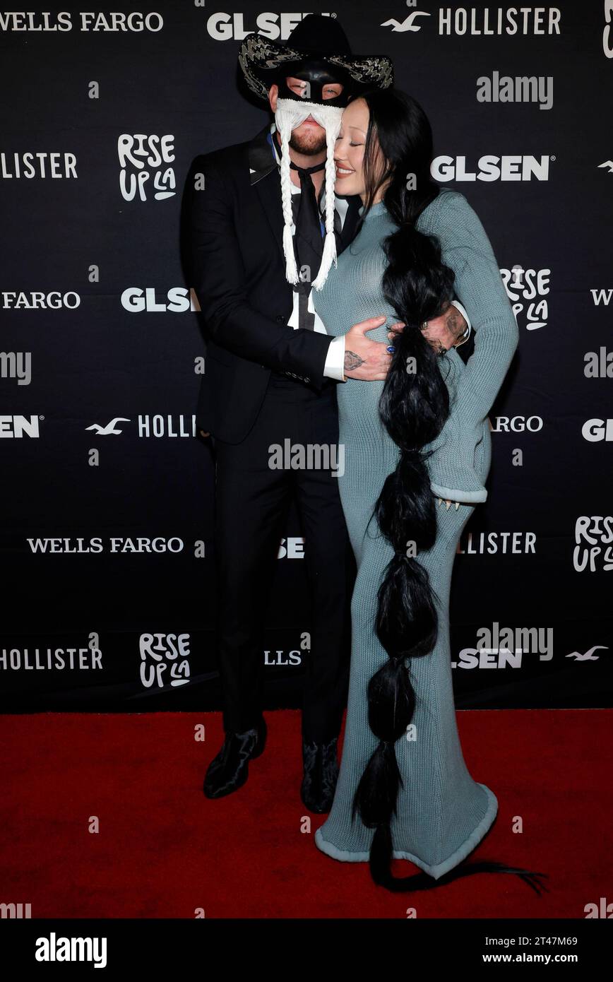 Los Angeles, Ca. 28th Oct, 2023. Orville Peck, Noah Cyrus at the GLSEN ...