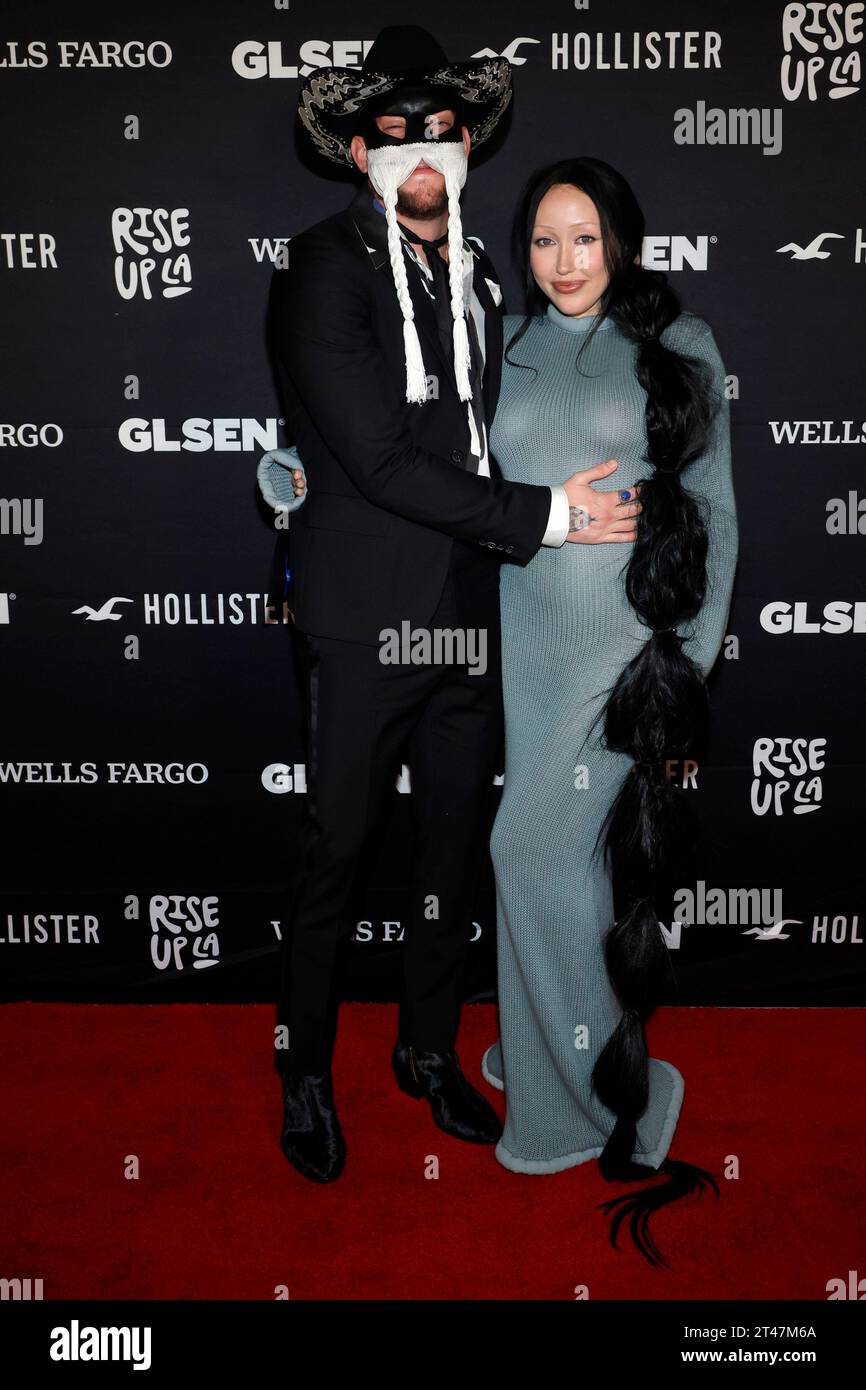 Los Angeles, Ca. 28th Oct, 2023. Orville Peck, Noah Cyrus at the GLSEN ...