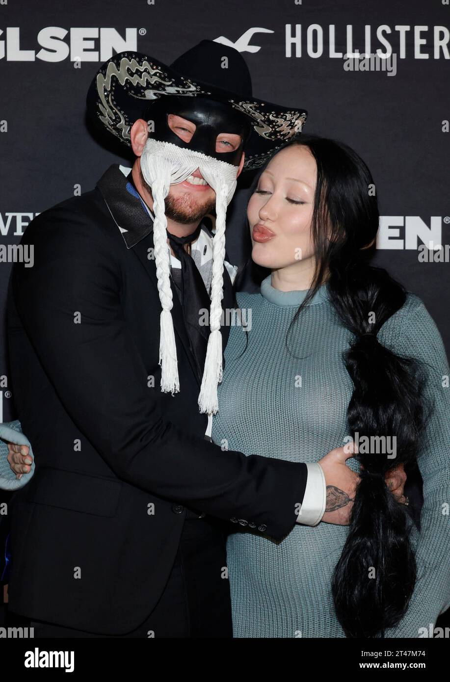 Los Angeles, Ca. 28th Oct, 2023. Orville Peck, Noah Cyrus at the GLSEN ...