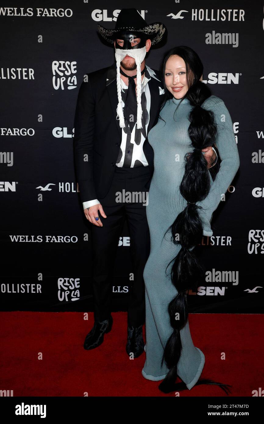 Los Angeles, Ca. 28th Oct, 2023. Orville Peck, Noah Cyrus at the GLSEN ...