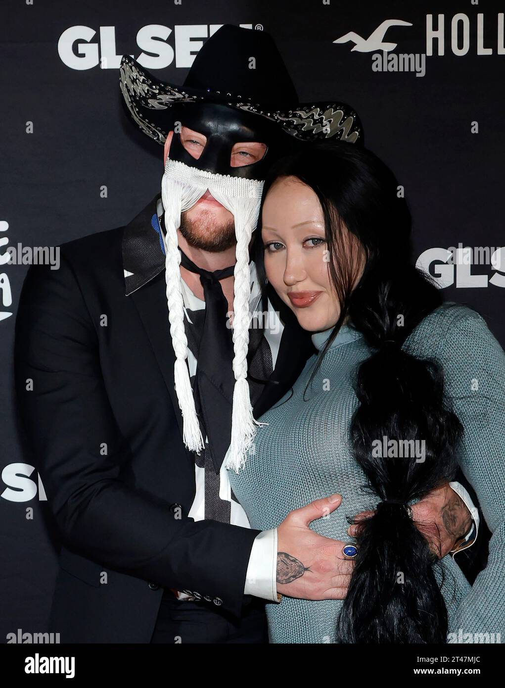 Los Angeles, Ca. 28th Oct, 2023. Orville Peck, Noah Cyrus at the GLSEN ...