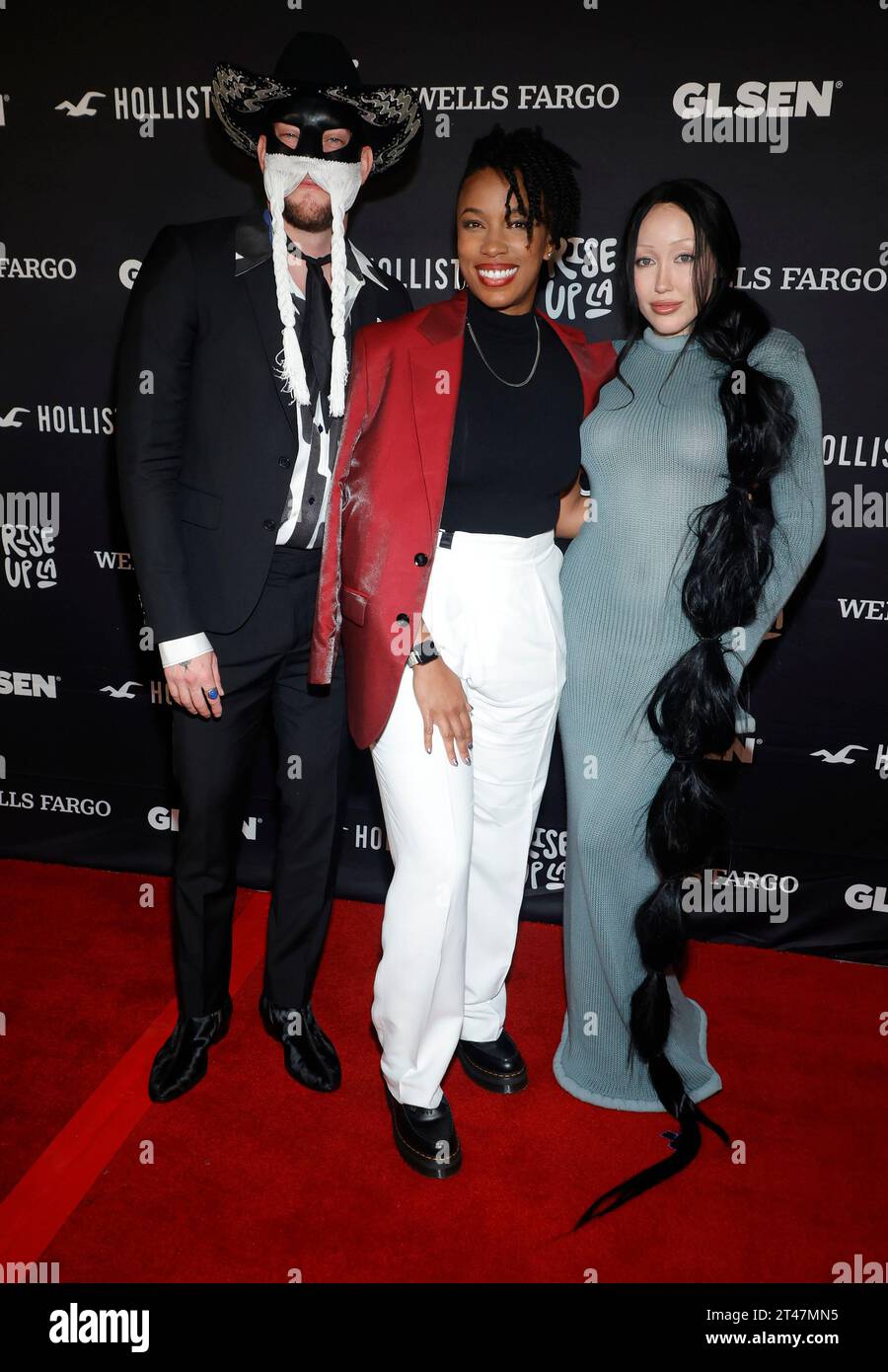 Los Angeles, Ca. 28th Oct, 2023. Orville Peck, Melanie Willingham ...