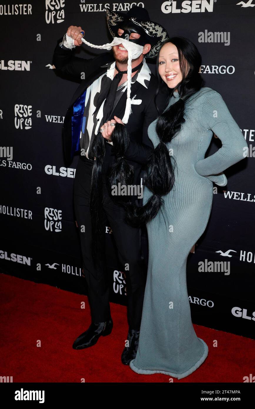 Los Angeles, Ca. 28th Oct, 2023. Orville Peck, Noah Cyrus at the GLSEN ...