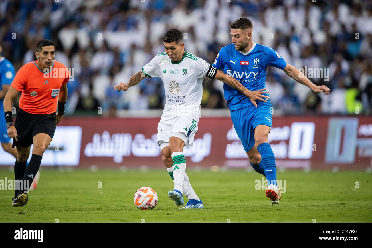 Roberto Firmino of Al-Ahli SFC during the Match Day 11 of the SAFF ...