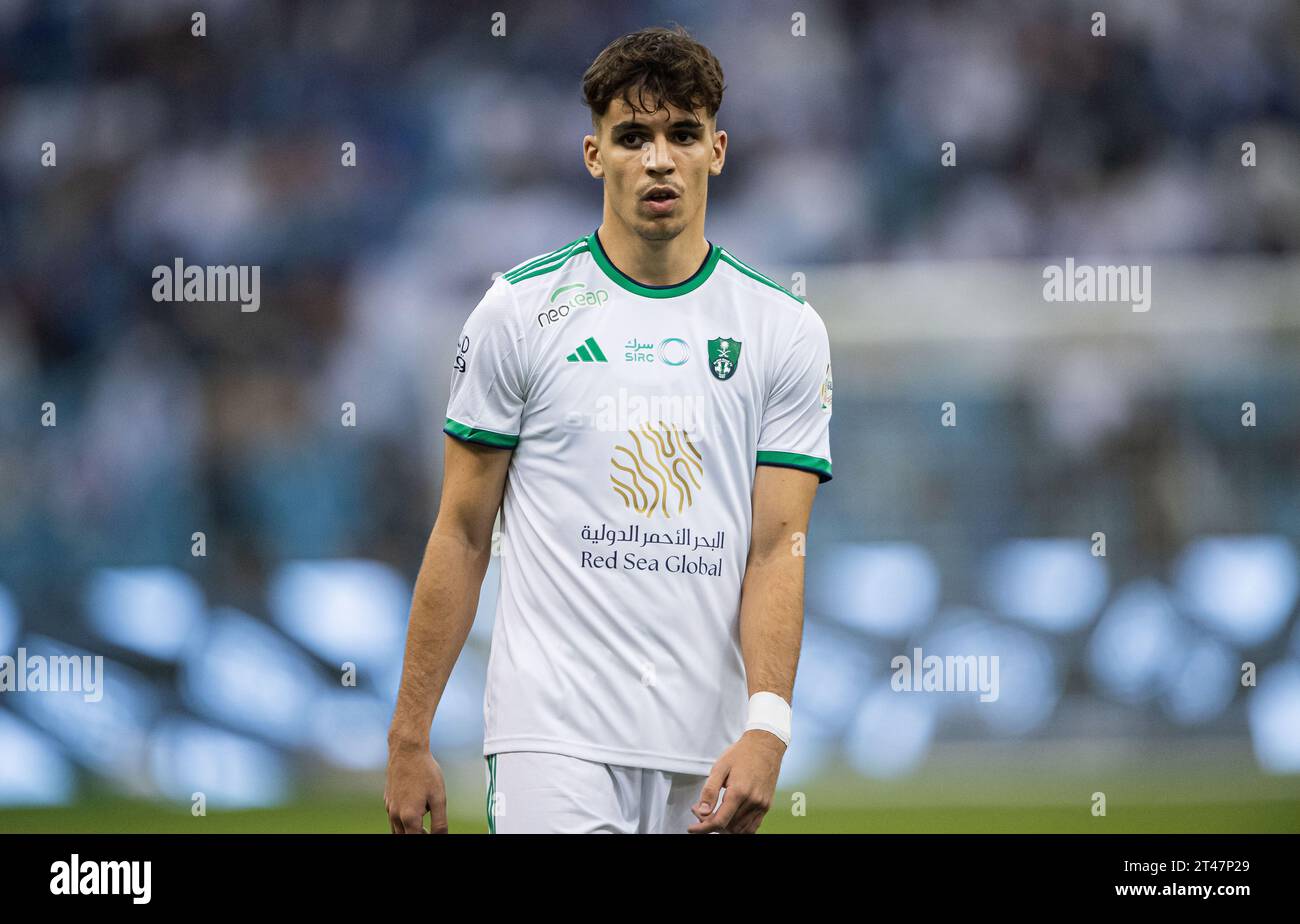 Gabriel Veiga of Al-Ahli SFC during the Match Day 11 of the SAFF Roshn ...