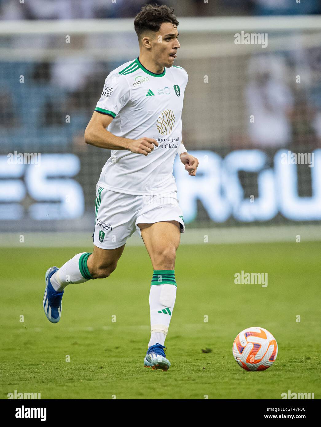 Gabriel Veiga of Al-Ahli SFC during the Match Day 11 of the SAFF Roshn ...