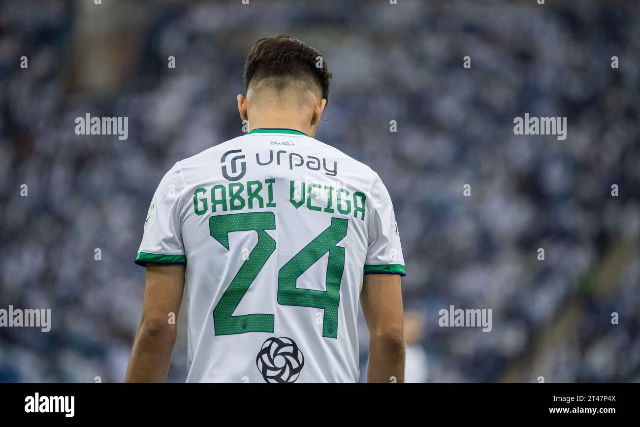 Gabriel Veiga of Al-Ahli SFC during the Match Day 11 of the SAFF Roshn ...