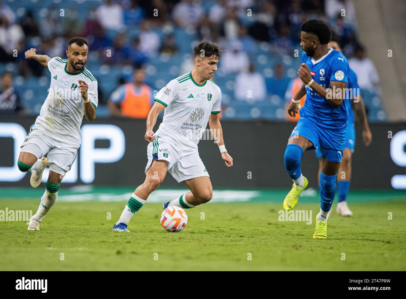 Gabriel Veiga of Al-Ahli SFC during the Match Day 11 of the SAFF Roshn ...