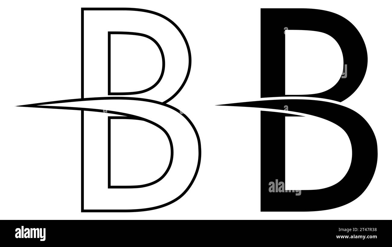 Logo letter b racing speed fast letter b Stock Vector Image & Art - Alamy