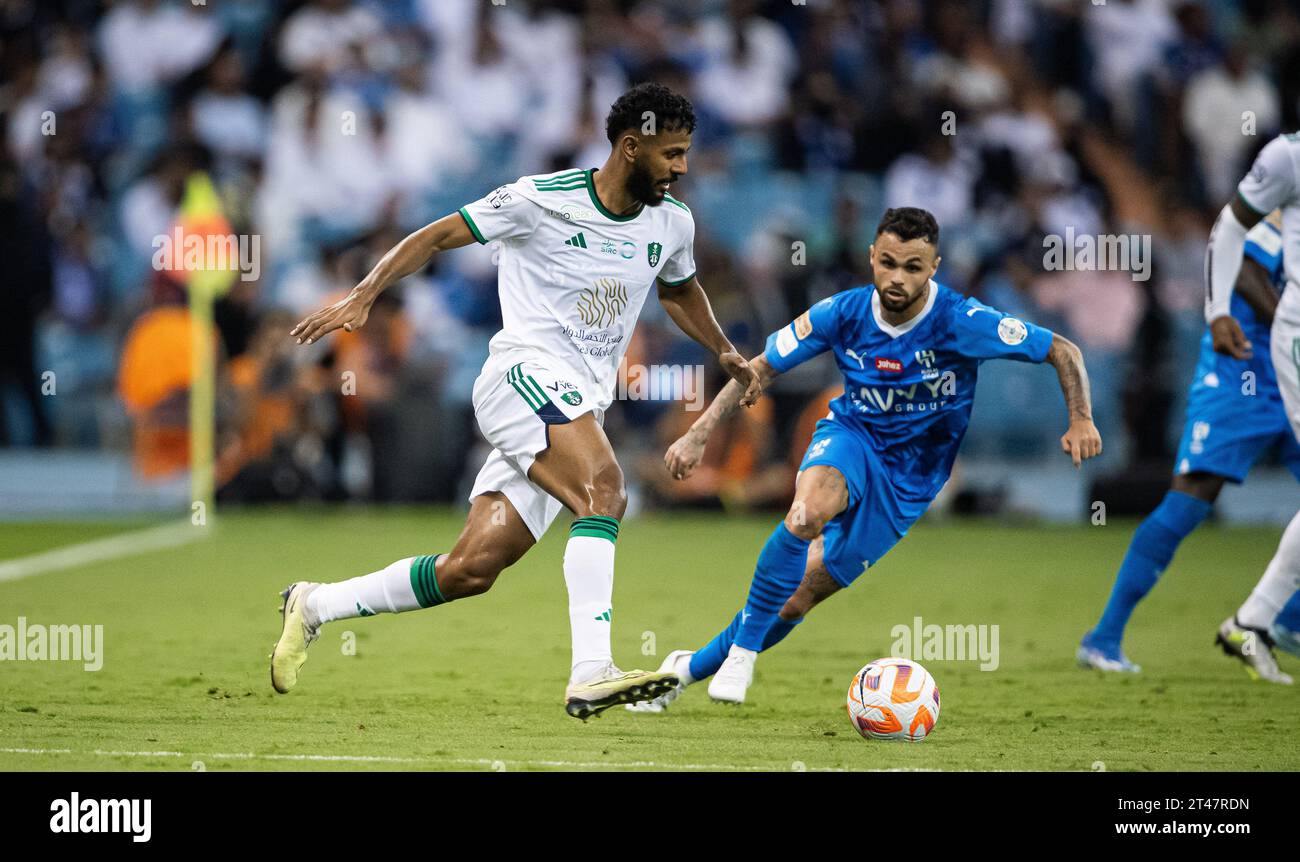 Abdullah Al-Ammar of Al-Ahli SFC during the Match Day 11 of the SAFF ...