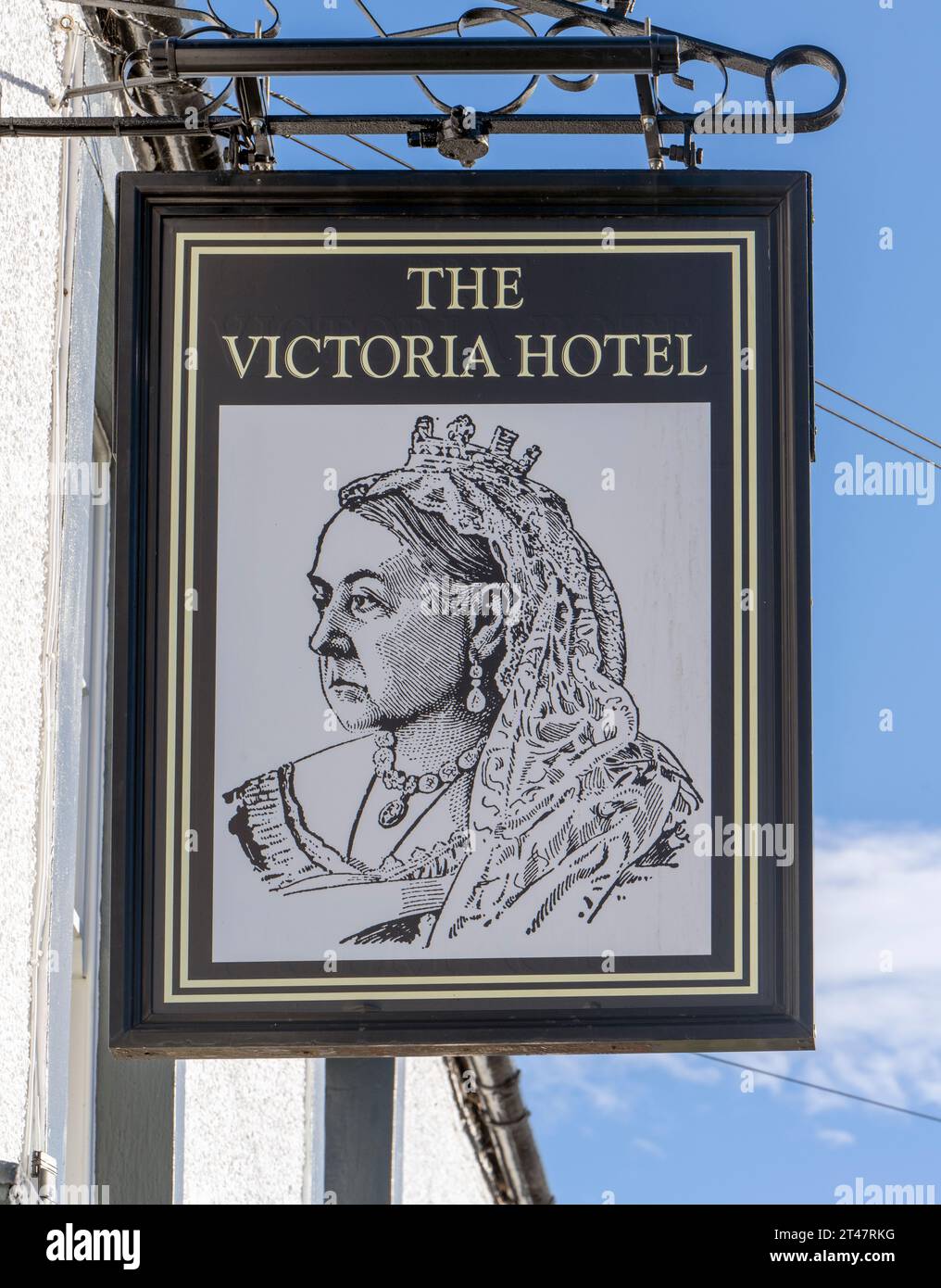 The Victoria Hotel public house, Castle Street, Norham, Berwick-upon ...