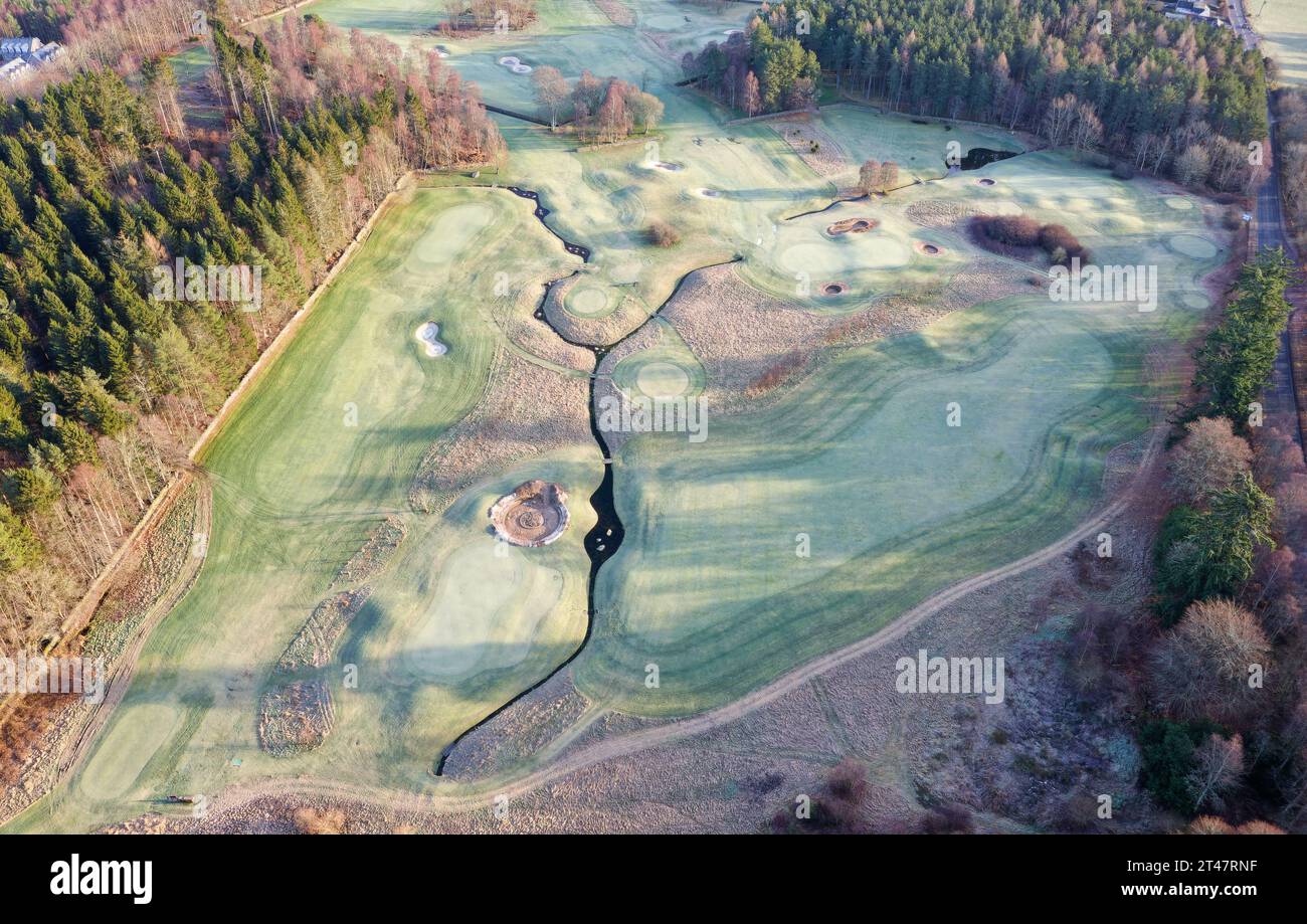 St andrews golf course aerial hi-res stock photography and images - Alamy
