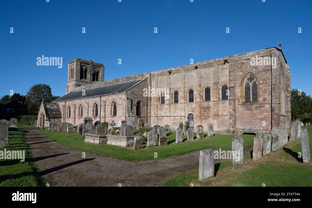 St Cuthbert's Church an anglican parish church in Norham, Berwick-upon ...