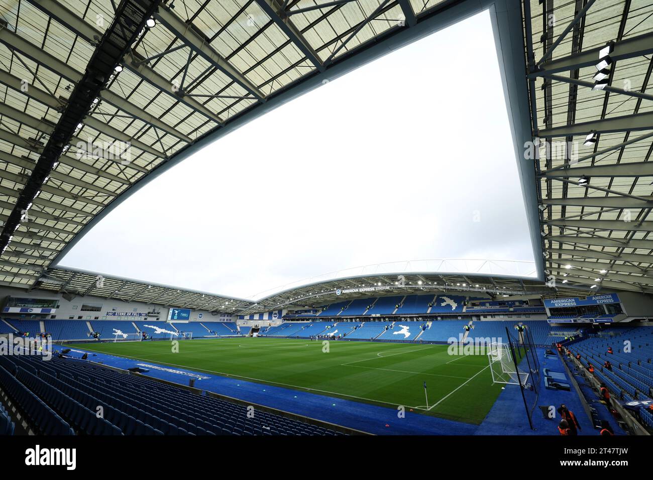 General view inside the stadium ahead of the Premier League match at ...