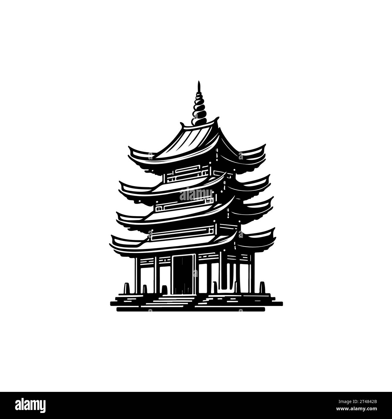 Thailand history illustration Black and White Stock Photos & Images - Alamy