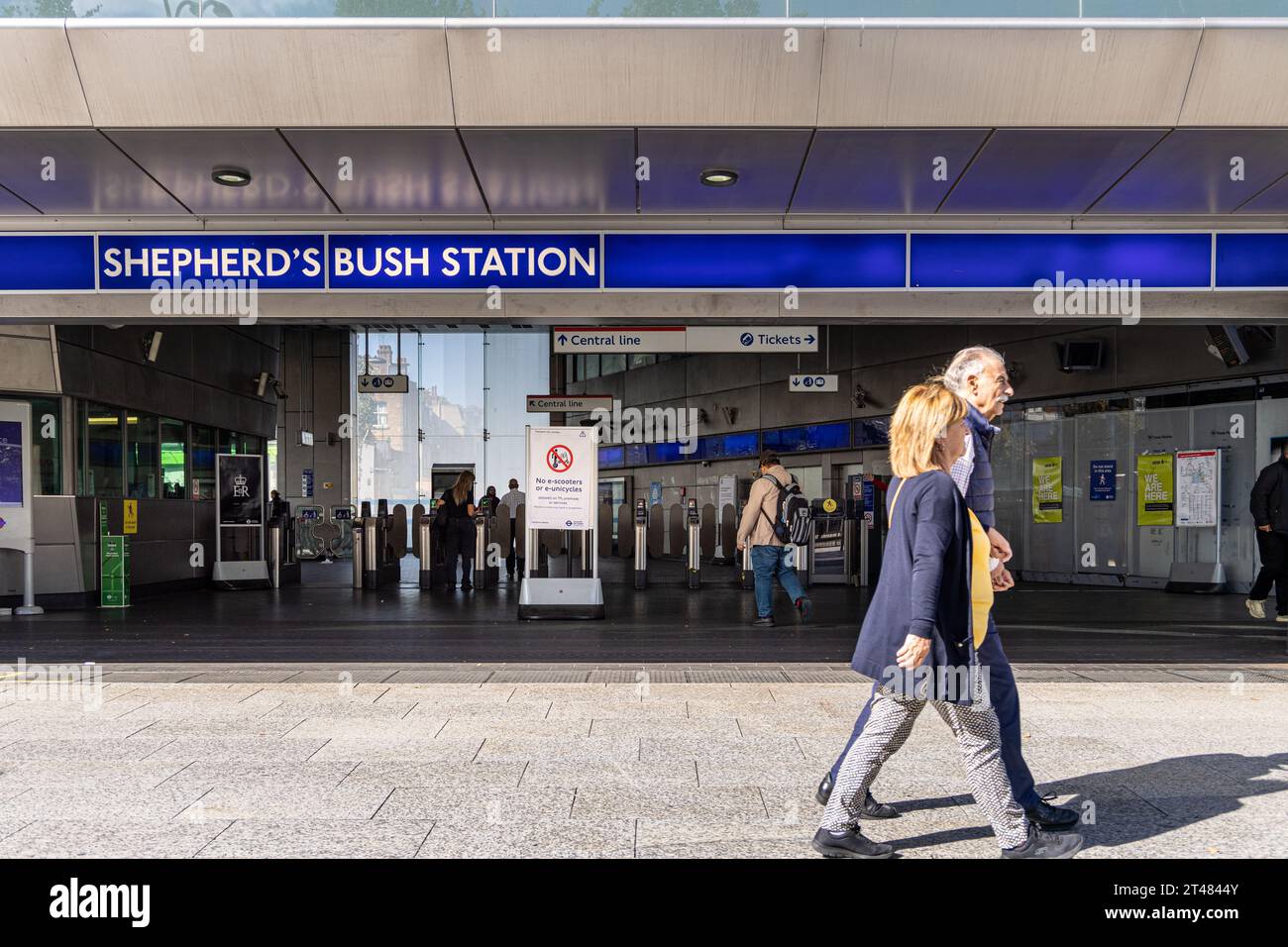 Sheperd's Bush station, White City, Shepperd's Bush, London, England ...