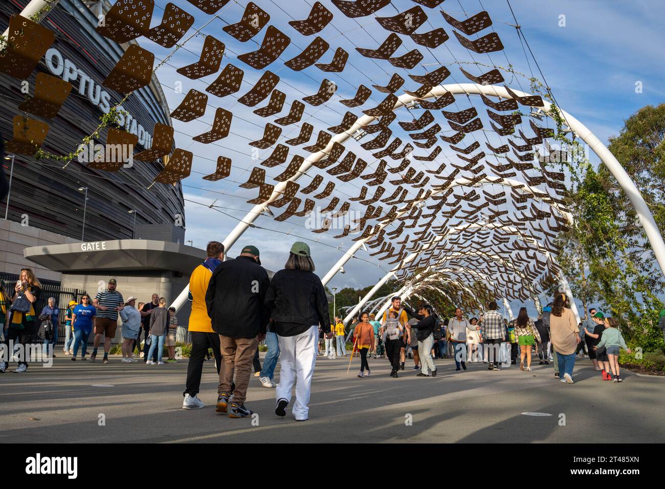 Optus stadium outside hi-res stock photography and images - Alamy