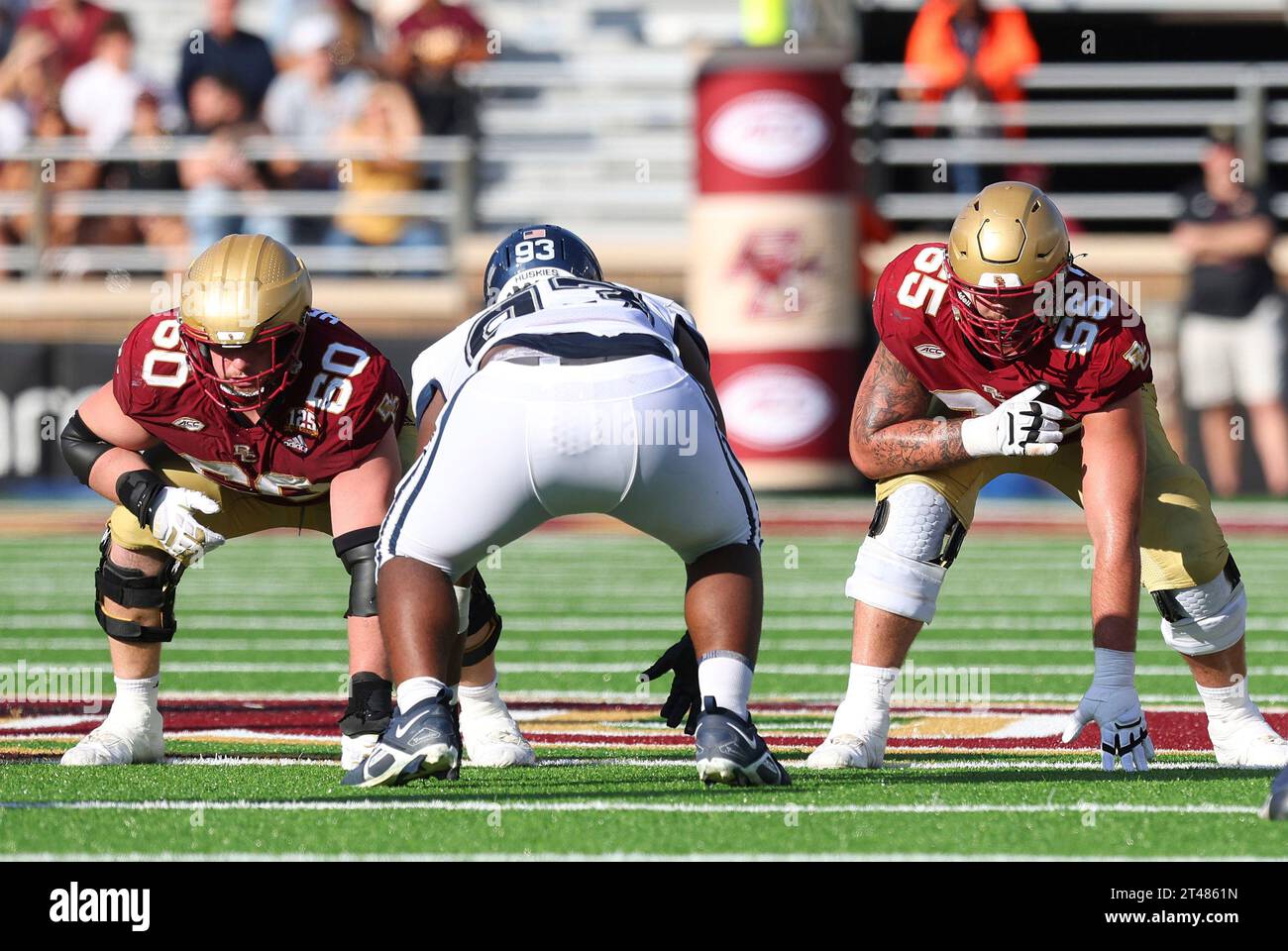 October 28, 2023; Chestnut Hill, MA, USA; Boston College Eagles ...