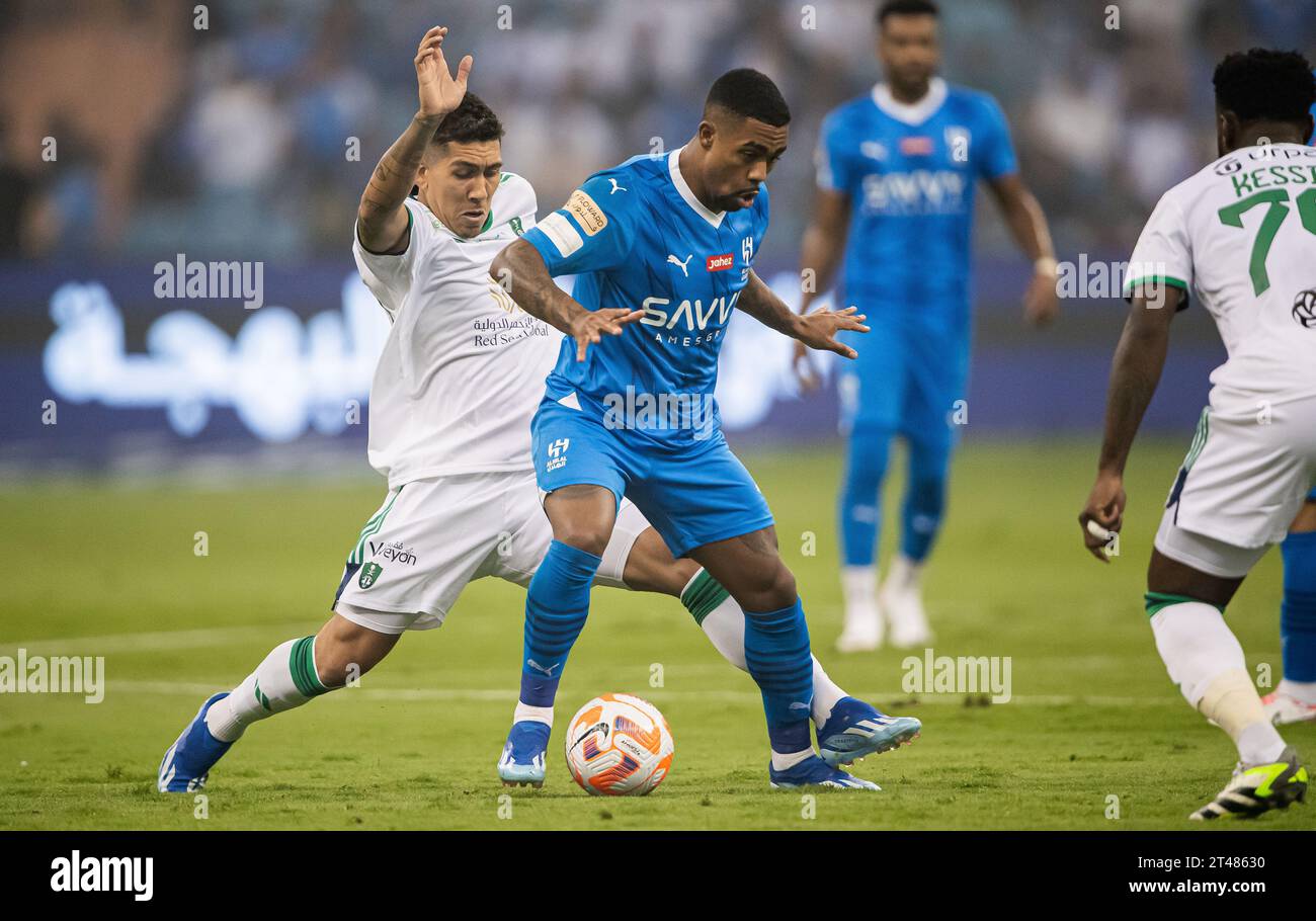 Malcom during the Match Day 11 of the SAFF Roshn Saudi Pro League 2023 ...