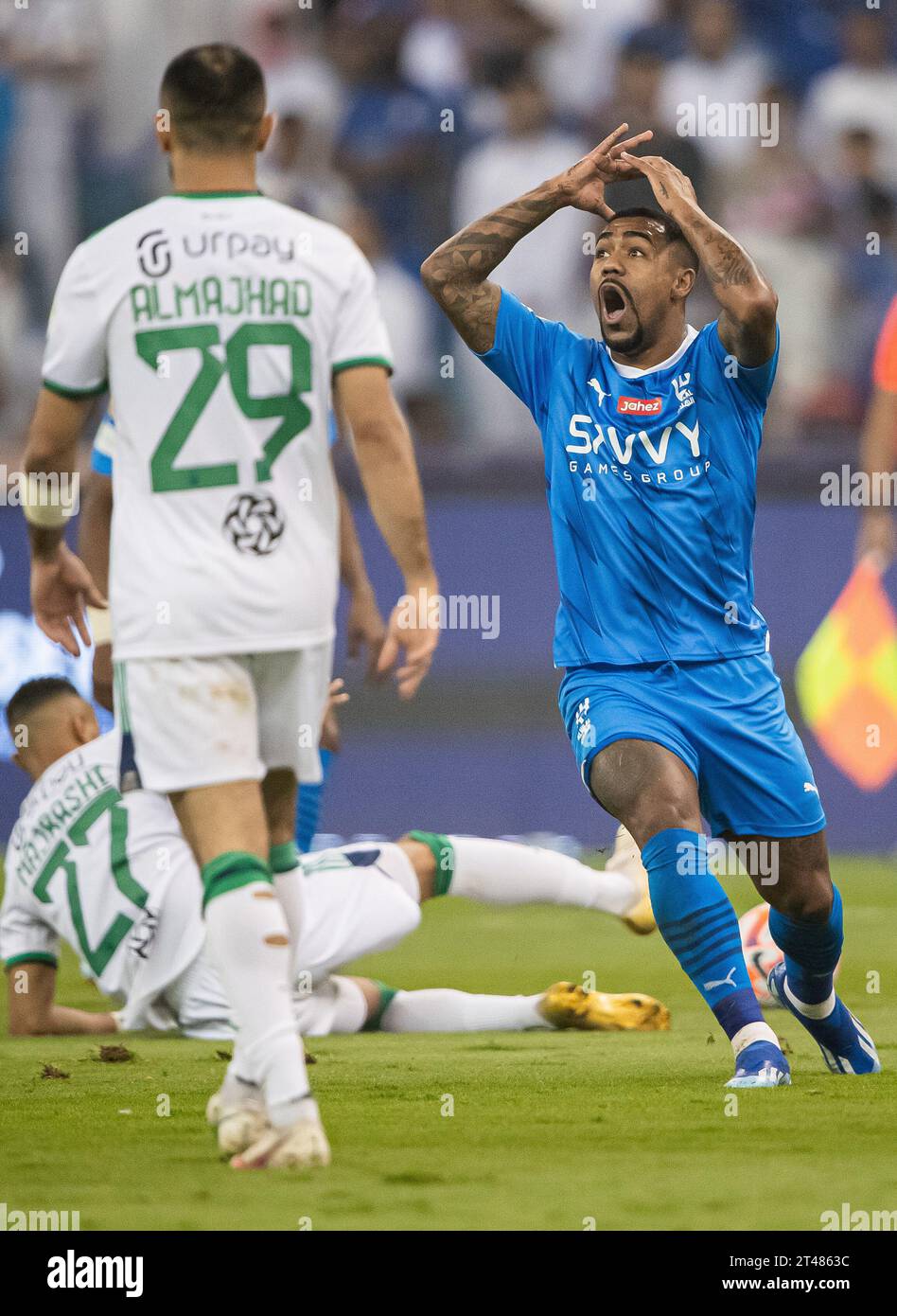 Malcom during the Match Day 11 of the SAFF Roshn Saudi Pro League 2023 ...
