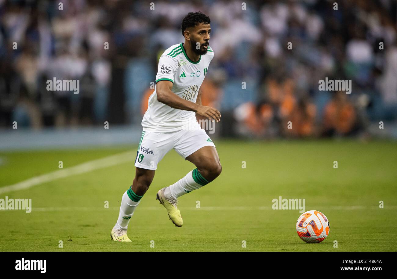 Abdullah Al-Ammar of Al-Ahli SFC during the Match Day 11 of the SAFF ...