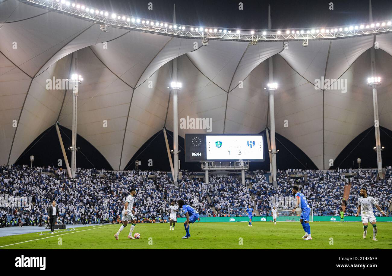 Riyad Karim Mahrez of Al-Ahli SFC during the Match Day 11 of the SAFF ...