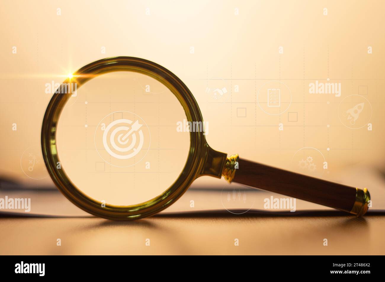 Business growth performance monitoring concept to analyze the success ...