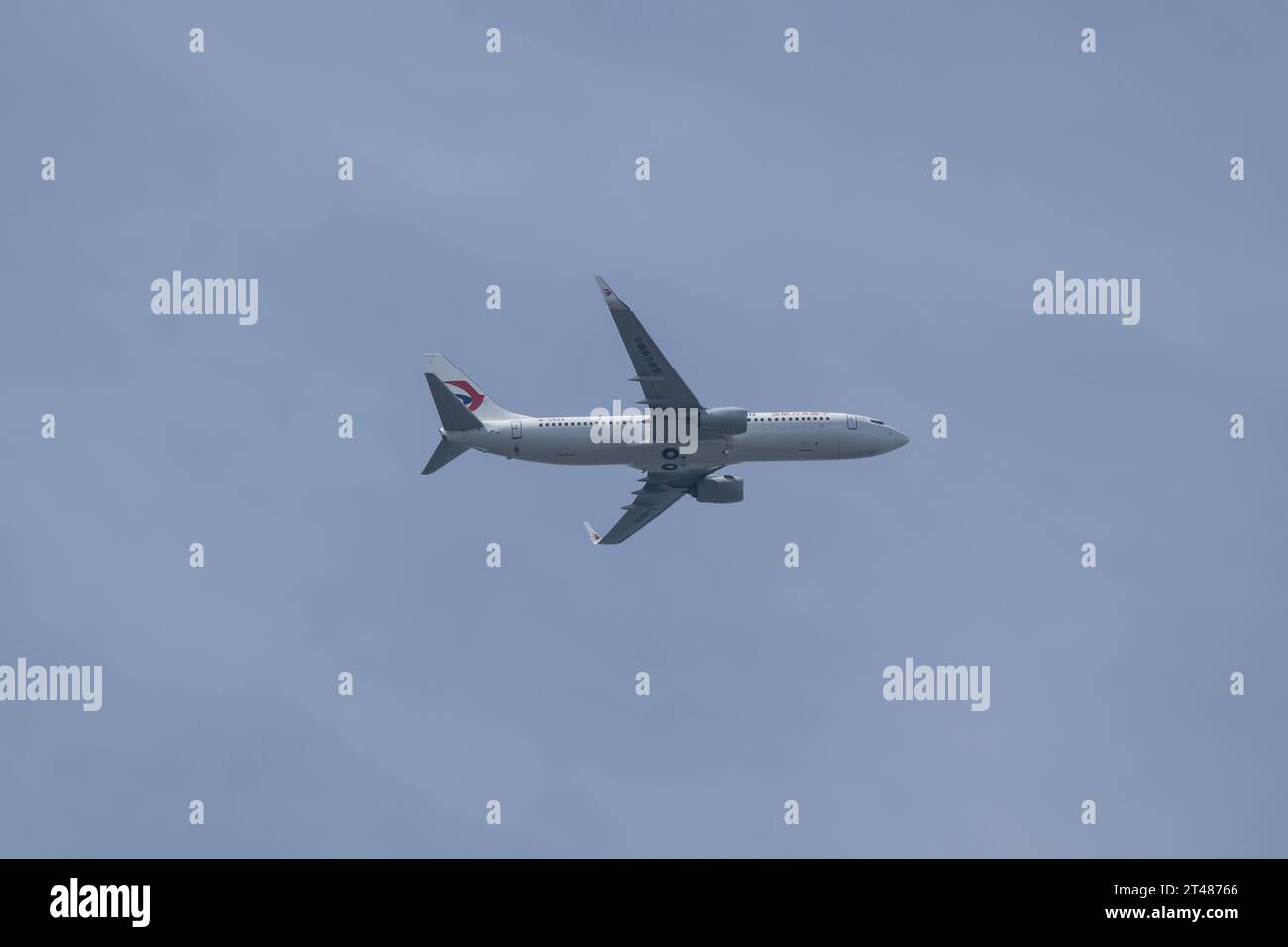 Chiangmai, Thailand - Auguest 29 2023: B-5858 Boeing 737-800 of China ...