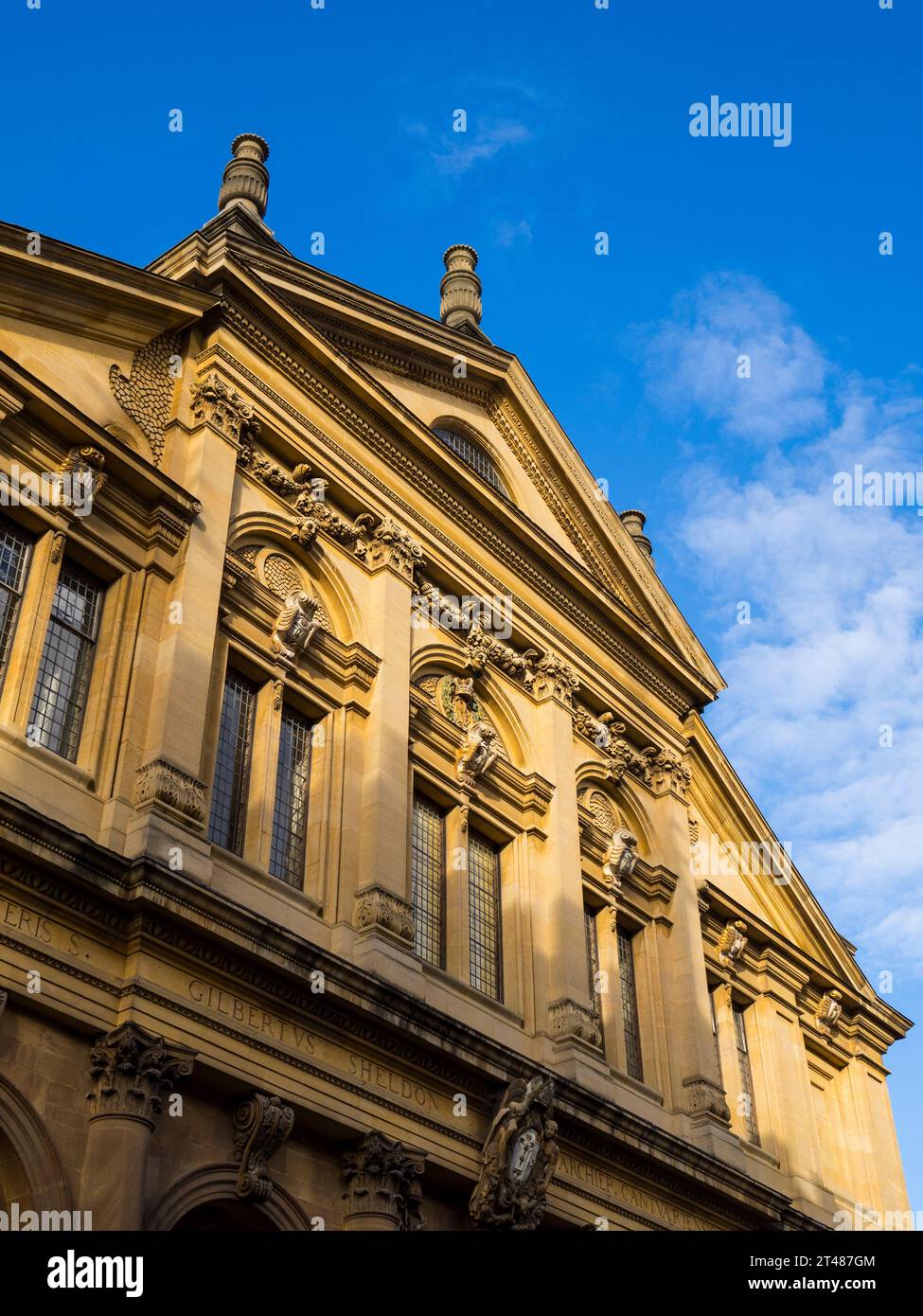 The Sheldonian Theatre, University of Oxford, Oxford, Oxfordshire ...