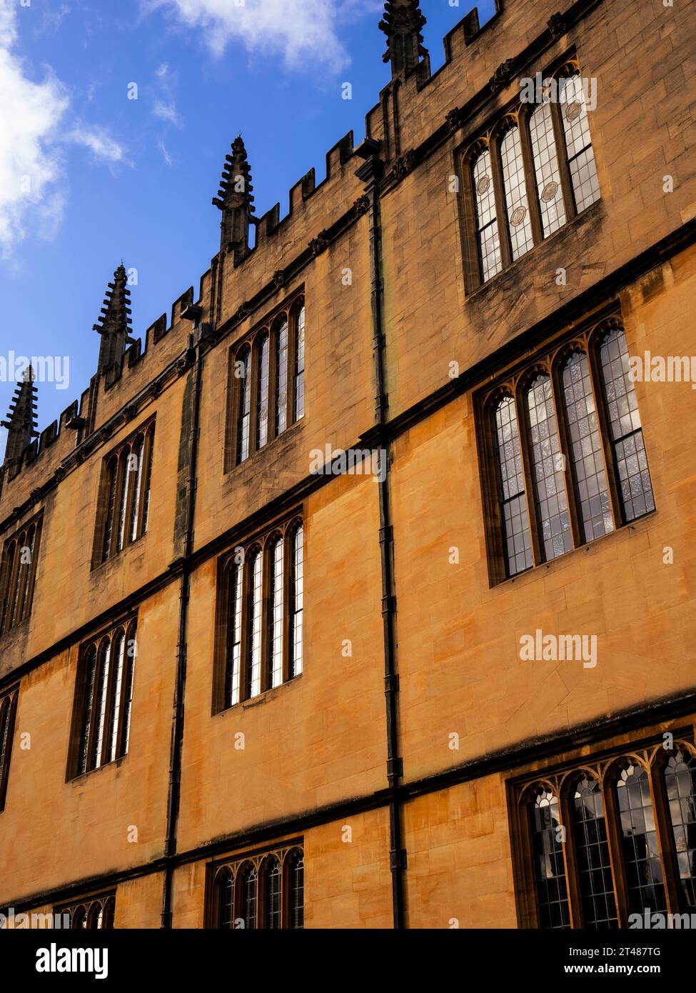 Bodleian Old Library, University of Oxford, Oxfordshire, England, UK ...