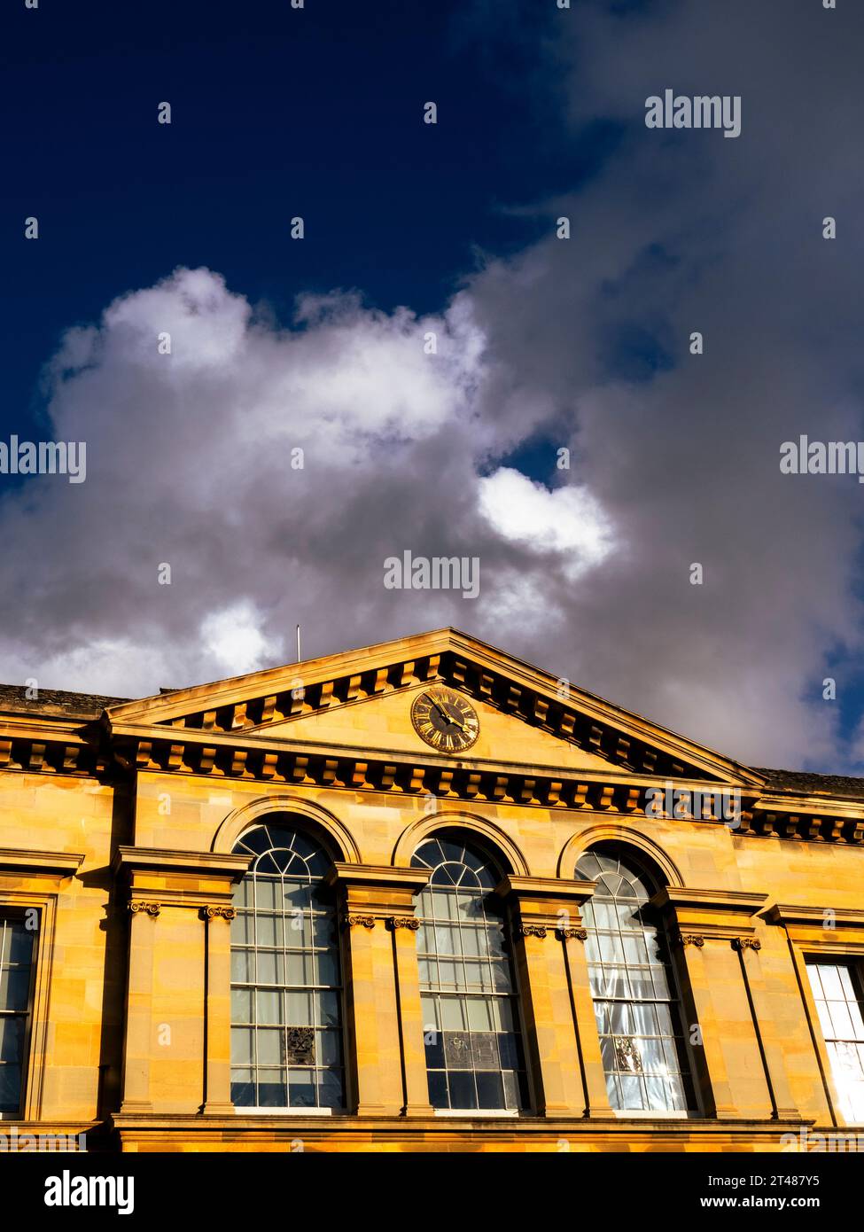 Dramatic Skys above the Worcester College, University of Oxford ...