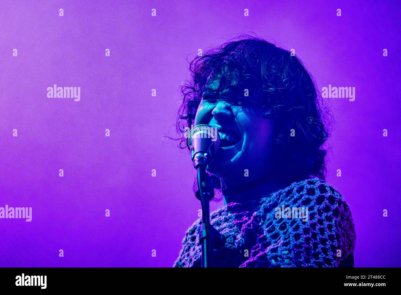 Copenhagen, Denmark. 28th Oct, 2023. The Swedish band Melby performs a ...