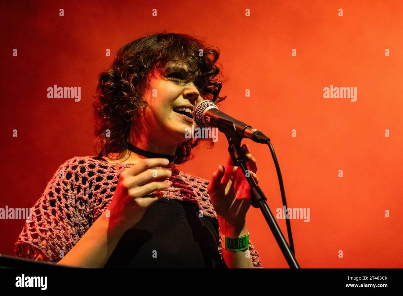 Copenhagen, Denmark. 28th Oct, 2023. The Swedish band Melby performs a ...